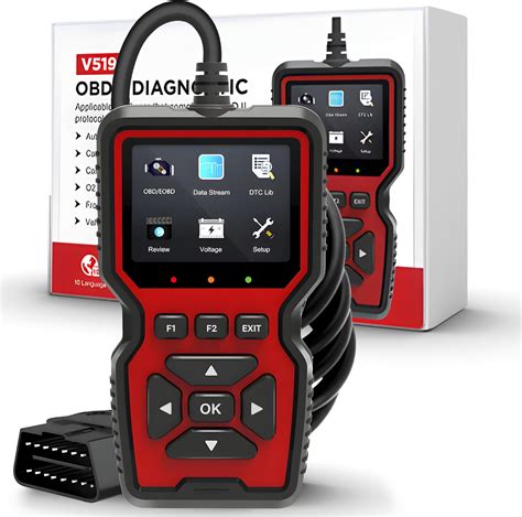 Retoo OBD2 - Lector de códigos de error para coche (9 – 16 V, lector de ...