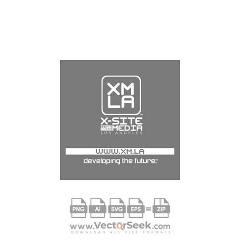 X Site Media Los Angeles XMLA Logo Vector Ai PNG SVG EPS Free Download