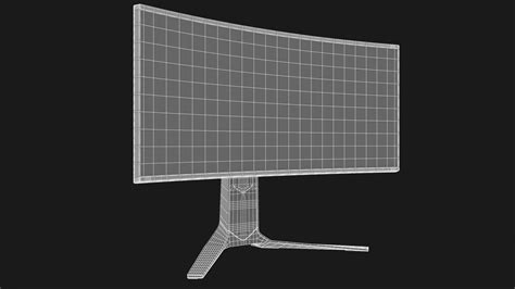 Dell Reveals Alienware 34 Curved Monitor 3D Model By Frezzy