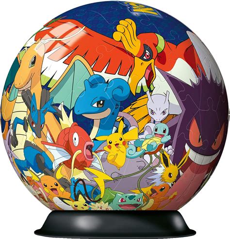 楽天市場ジグソーパズル 海外製 アメリカ Ravensburger Pokemon 3D Jigsaw Puzzle Ball for