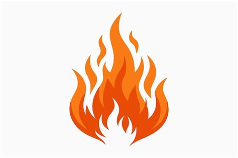 Fire Flames Vector Illustration A Premium Ai Generated Vector