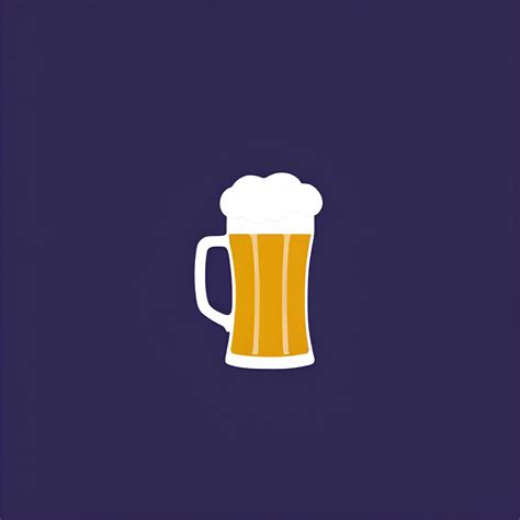 Stylized Beer Mug Icon Free Download Ai Scribbles