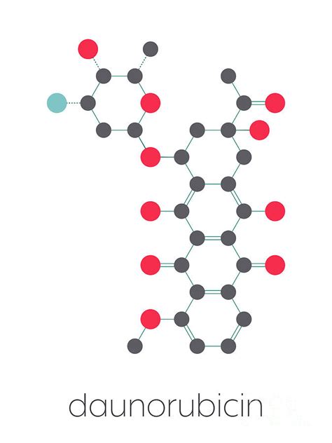 Daunorubicin Chemotherapy Drug Photograph By Molekuul Science Photo Library