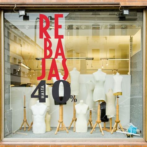 Adhesivo Escaparates Rebajas