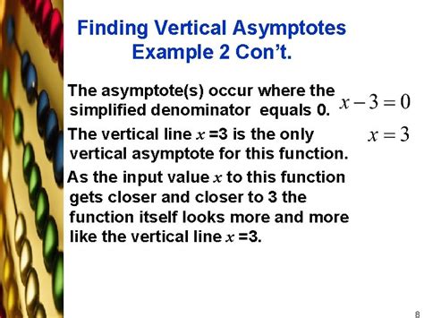 Asymptotes Horizontal Vertical Slant 1 Definition Of An