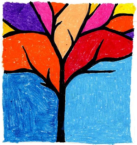 Easy Abstract Tree Drawings