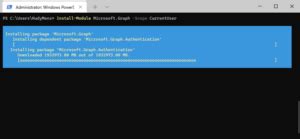 How To Install Microsoft Graph Module In PowerShell LazyAdmin