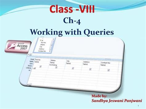 Class Viii Ch 2 Log On To Access
