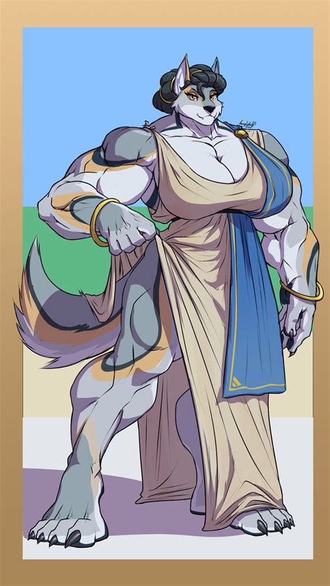Rule 34 Faogwolf Female Female Only Furry Greek Mythology Muscular
