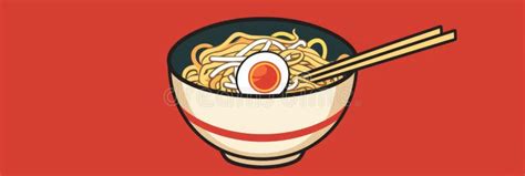 Chinese Noodle Logo Ramen Design Icon Template Korean Noodles