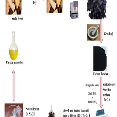 Synthesis Scheme Of Carbon Nano Dots Download Scientific Diagram