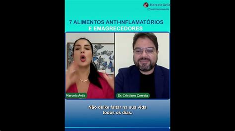7 Alimentos Anti Inflamatórios Para Emagrecer Youtube