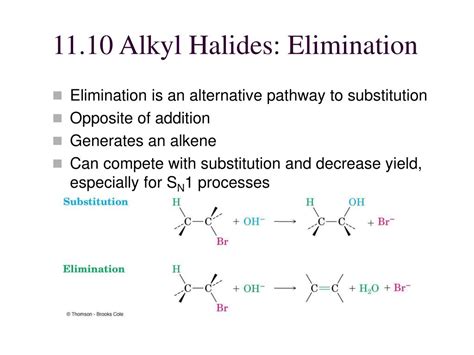 Ppt 11 Reactions Of Alkyl Halides Nucleophilic Substitutions And