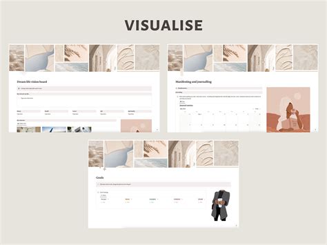 All In One Notion Planner Template Notion Life Planner Etsy Australia