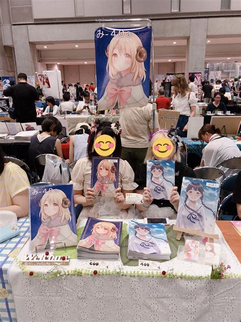 ゆつか🦑 On Twitter 設営完了しましたー！ 西み 40aです！是非いらしてください☺️