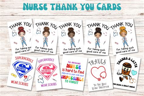 Nurse Thank You Cards Cassie Smallwood