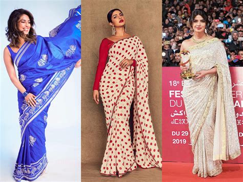 5 Times Priyanka Chopra Set Hot Sari Goals