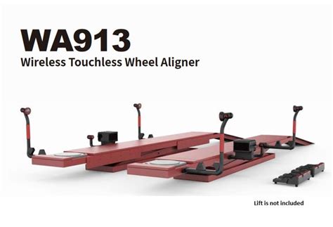 Wa913 Wireless Touchless Wheel Aligner Henry Import And Export Corporation