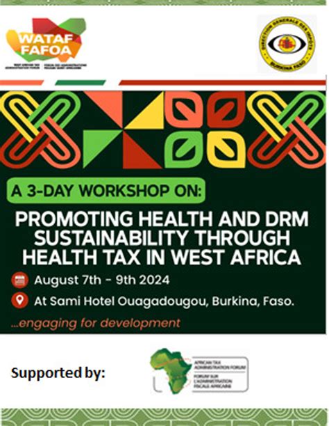 Wataf Engaging For Development West African Tax Administration Forum