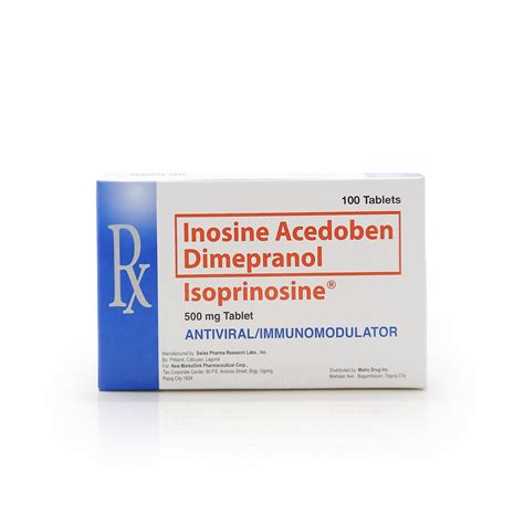 All Isoprinosine® 500mg Tablet