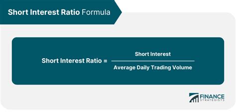 Short Interest Ratio Definition Calculation And Interpretation