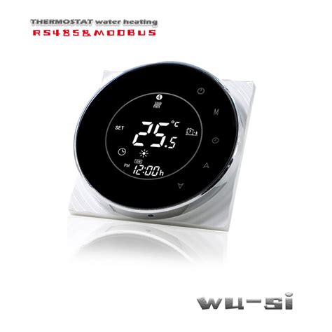 rs485 및 modbus 원격 제어 물 바닥 난방 온도 조절기 온도 조절 장치 가족 지능 시스템