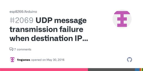 UDP Message Transmission Failure When Destination IP Address Is Broadcast Issue