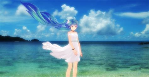Mmd 風のいたずらとでも言いましょうか・・・。 ヒイロユイのイラスト Pixiv