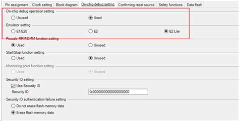 Connect To Target Failed Rl78 E2lite Forum Rl78 Mcu Renesas Engineering Community