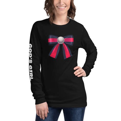 Gods Girl Long Sleeve Tee Fearless Confidence Coufeax™