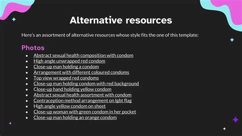 Sex Education Workshop Condom By Slidesgo 1pptx