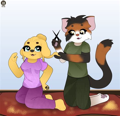 Laina Gets A Haircut Finished Artworks Krita Artists