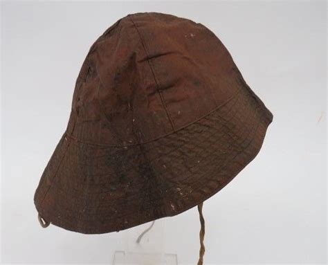 Rare Royal Navy Foul Weather Sowester Hat