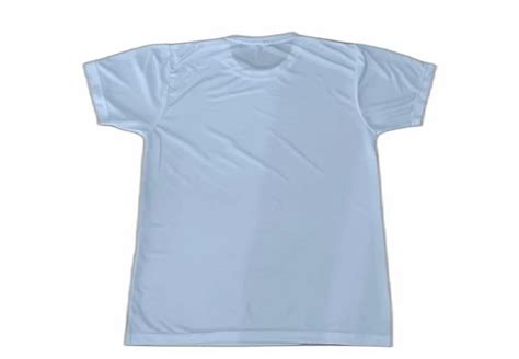 Plain Micro Polyester T Shirt Light Grey S To 2XL Round Neck At Rs 75