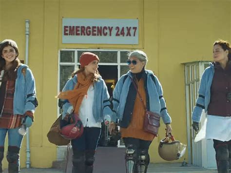 Dhak Dhak Trailer Ratna Pathak Shah Fatima Sana Shaikh Dia Mirza