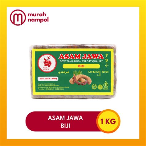 Jual Asam Jawa Biji 1kg Cap Ratu Udang Shopee Indonesia