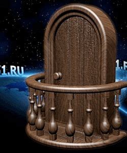 Балкончик с дверью