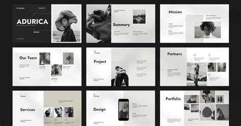Minimal Presentation Keynote Template Шаблоны презентаций Envato