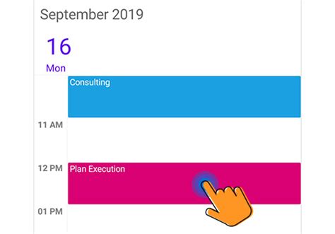Appointments Events Xamarin Scheduler Control Syncfusion
