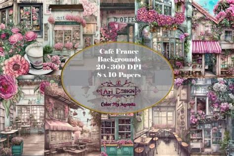 Cafe France Graphic By Ahdesign · Creative Fabrica