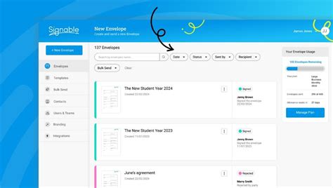 Document Search Filters Streamline Esignatures Signable