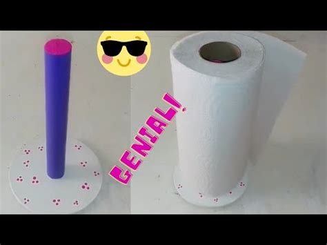 Cómo hacer un porta rollo de cocina con material reciclado Reciclaje