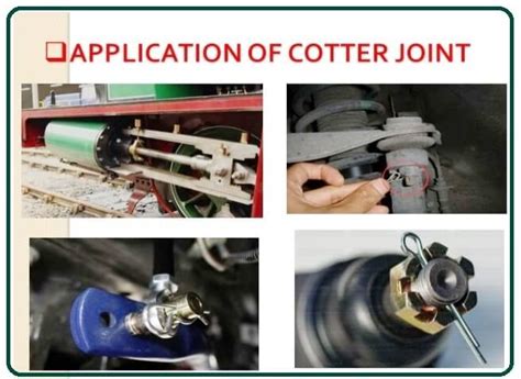 Cotter Joints Types Applications And Failures