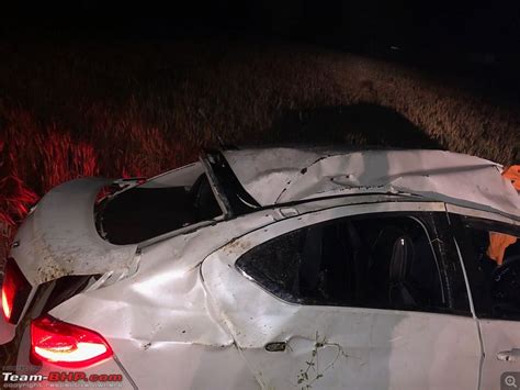 Tata Tigor Accident Axle Breaks On The Highway Driver Error Or Manufacturing Defect Team BHP