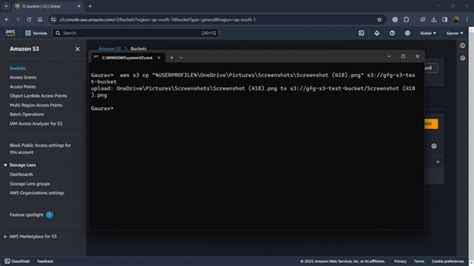 How To Aceses AWS S Bucket Using AWS CLI GeeksforGeeks
