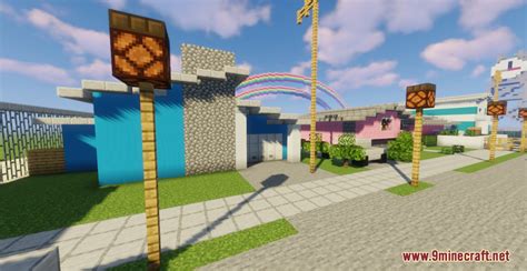 Modern Nuketown Map 1171 For Minecraft Mc Modnet
