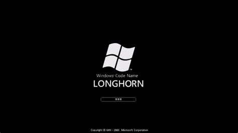 Hidden Windows Longhorn Build 5048 Startup Sound YouTube