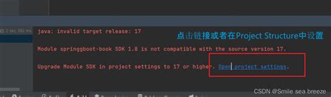 Java Invalid Target Release 17问题解决 Csdn博客
