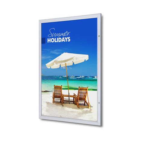 Economy Outdoor Lockable 700 X 1000 Poster Display Case Scp70