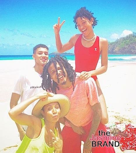 August Alsina Vacays With Willow Jada Pinkett Smith Photos